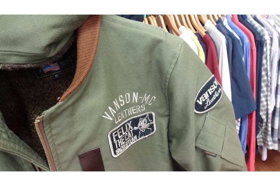 【郡山うねめ通り店】VANSON B-15ﾌﾗｲﾄｼﾞｬｹｯﾄ！☆ [2017.12.17発行]｜リサイクルショップ トレジャーファクトリー（トレファク）郡山うねめ通り店