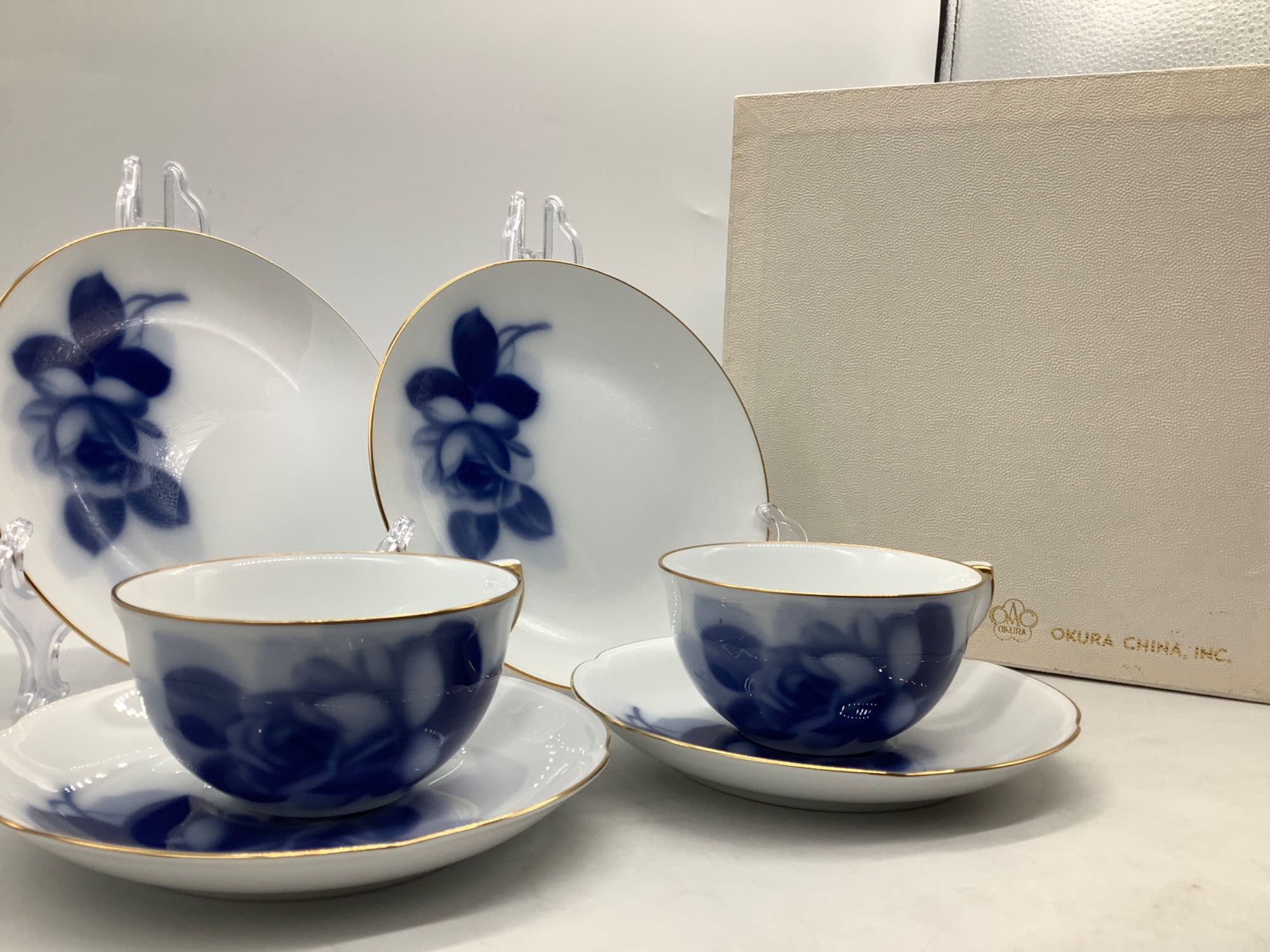 大倉陶園 オールドブルーローズ ティーセット 入荷致しました！ [2025.01.16発行]｜リサイクルショップ トレジャーファクトリー（トレ ...