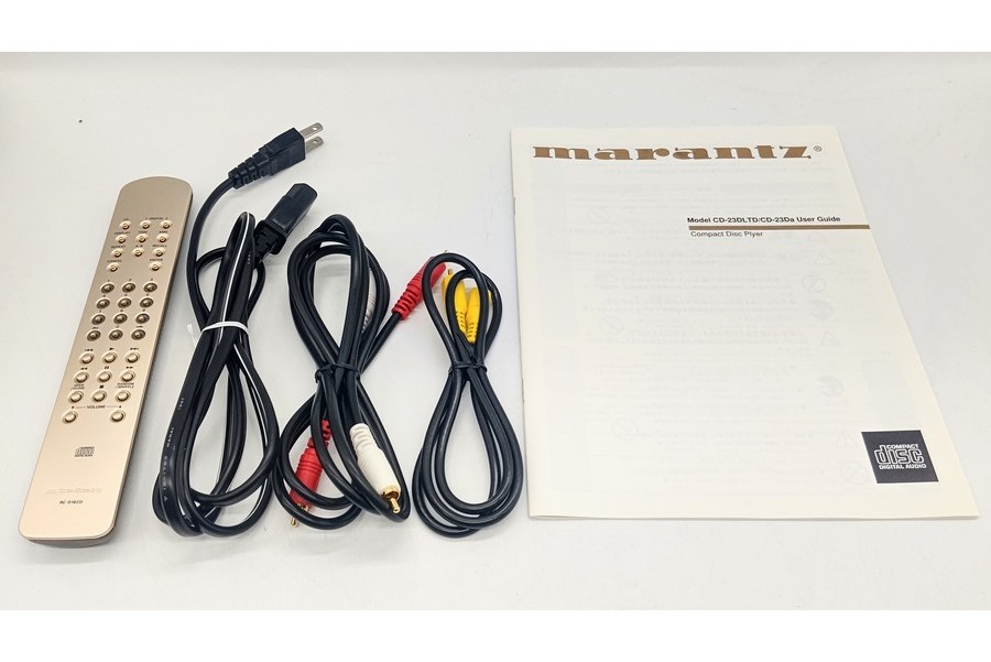 【Marantz/マランツ】CDプレイヤー CD-23Daを入荷しました♪ [2022.04.25発行]｜リサイクルショップ トレジャー ...