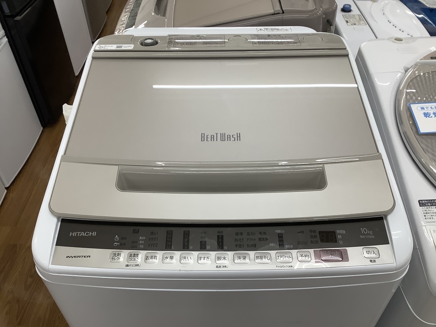 HITACHI（日立）の全自動洗濯機 BW-V100E-Nが入荷しました！【川越店】 [2021.08.22発行]｜リサイクルショップ トレジャーファクトリー（トレファク）川越店