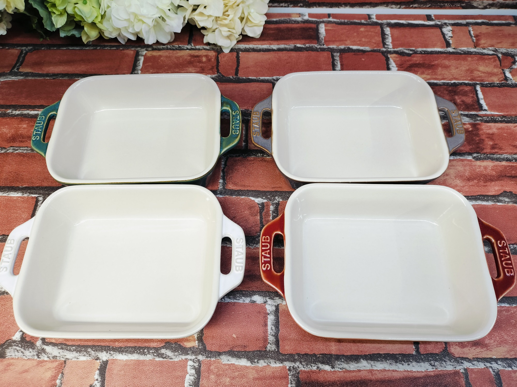 STAUB ストウブ レクタンキュラーディッシュ 4Pセット 買取入荷しました [2024.06.24発行]｜リサイクルショップ トレジャー ...