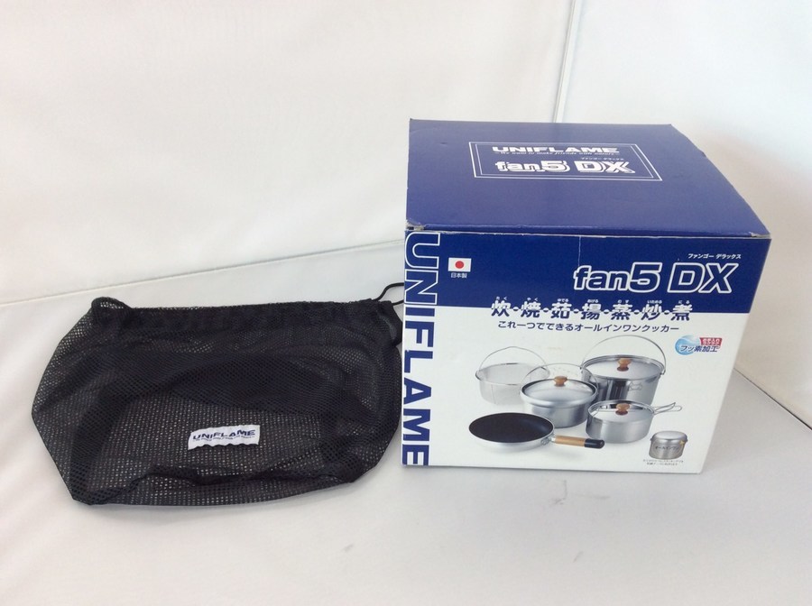 UNIFLAME（ユニフレーム）のクッカー【fan5 DX】を買取入荷しました！【練馬店】 [2020.02.21発行]｜リサイクルショップ トレジャーファクトリー（トレファク）練馬店