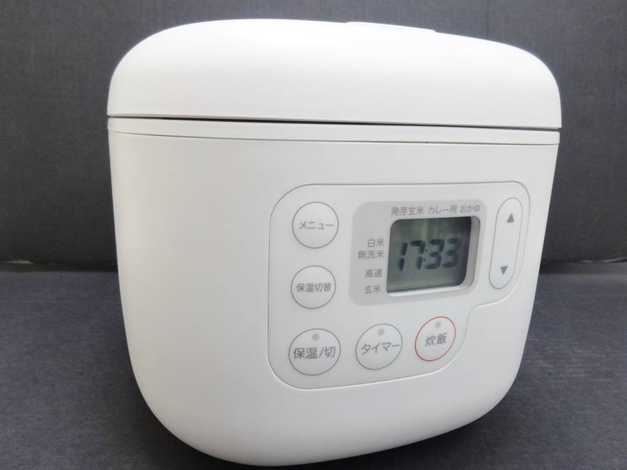 無印良品電子炊飯ｼﾞｬｰ（MJ-RC3A)が入荷しました！！ [2016.03.28発行]｜リサイクルショップ トレジャーファクトリー（トレファク）秦野店