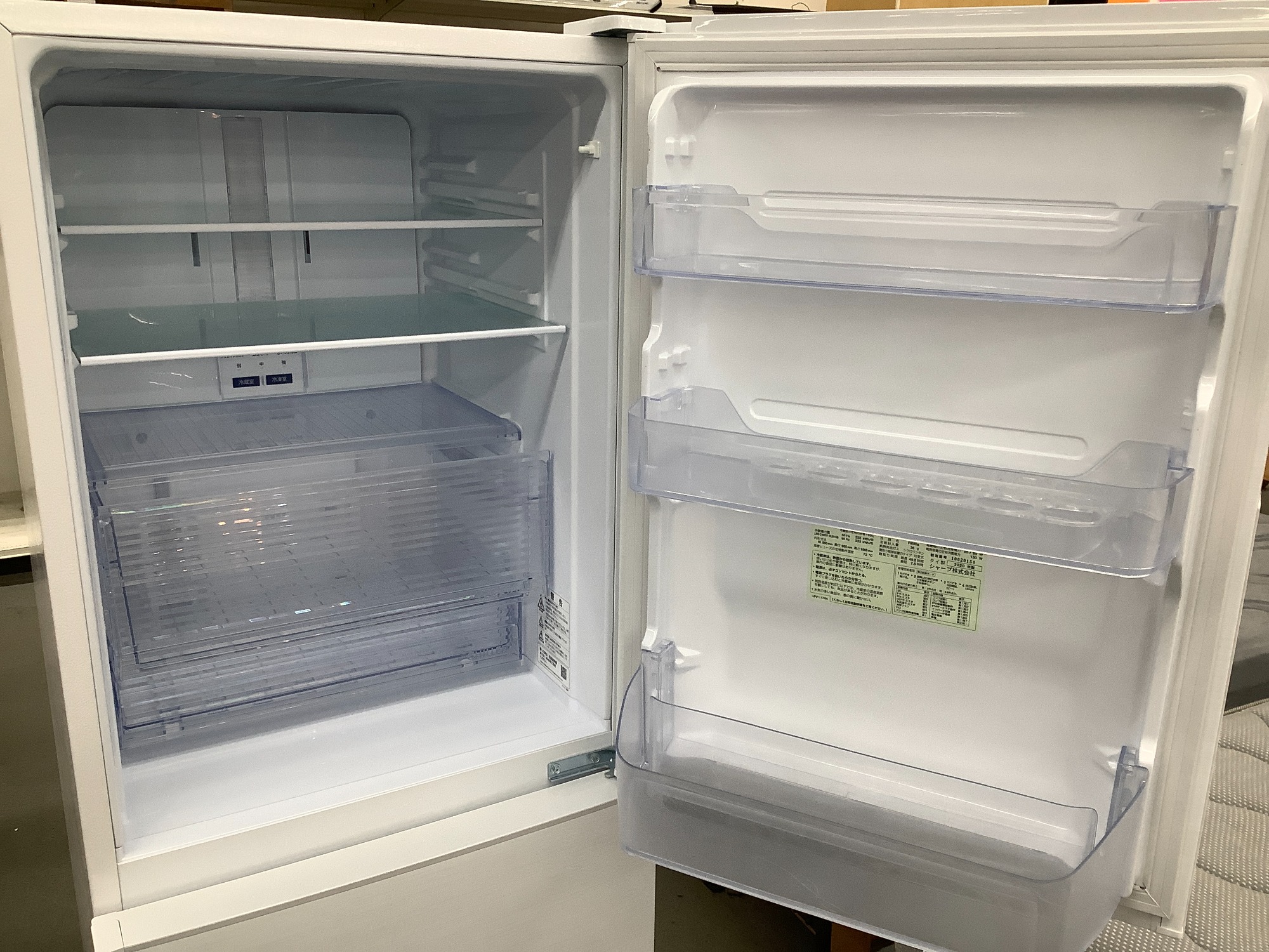 SHARP(シャープ)の2020年製2ドア冷蔵庫 SJ-PD28F-Wを買取入荷致しました！ [2022.11.03発行]｜リサイクルショップ トレジャーファクトリー（トレファク）秦野店
