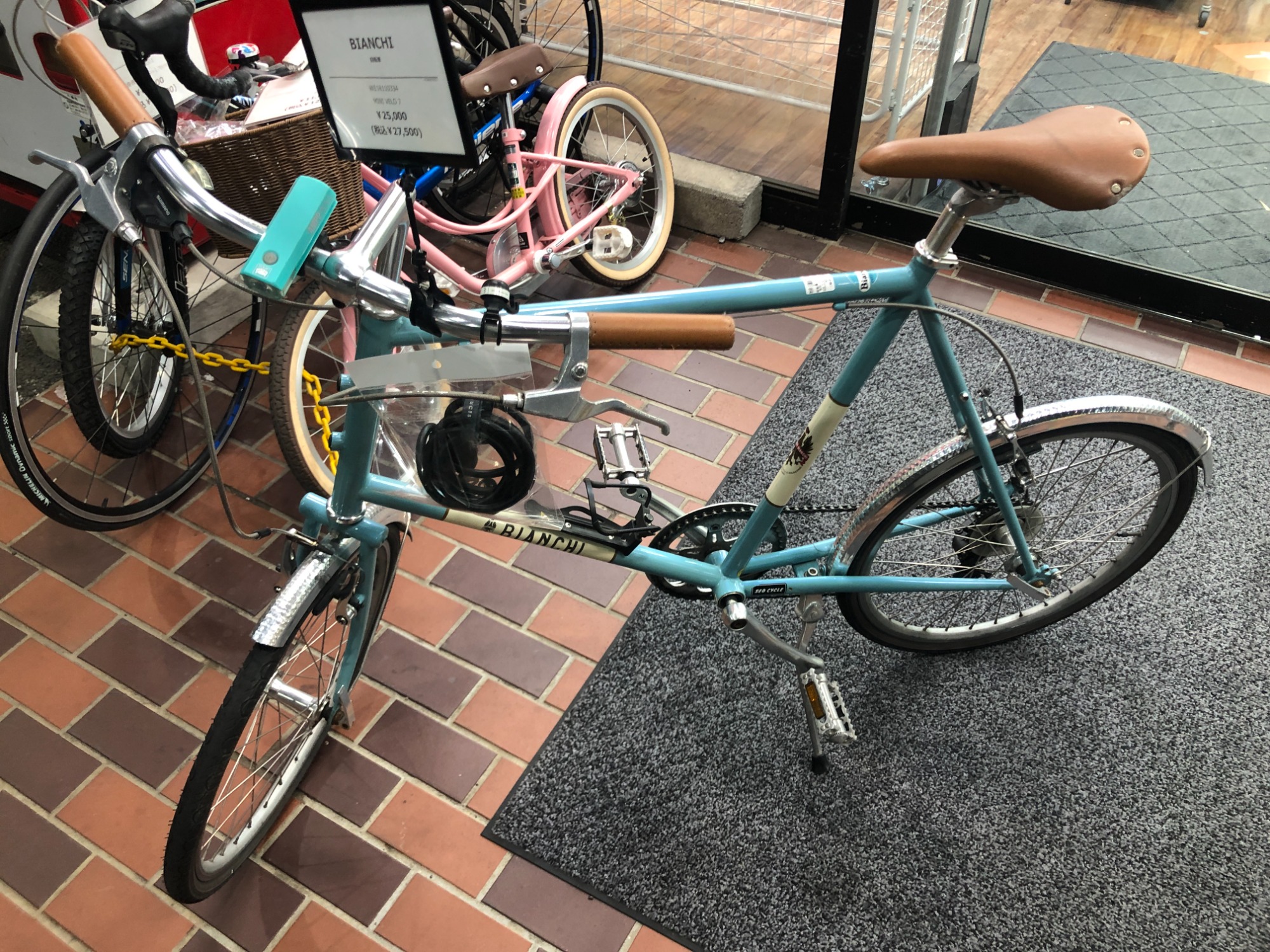 ミニベロ自転車 Bianchi(ビアンキ) (Bianchi (ビアンキ ミニベロ自転車 Bianchi(ビアンキ) (Bianchi (ビアンキ