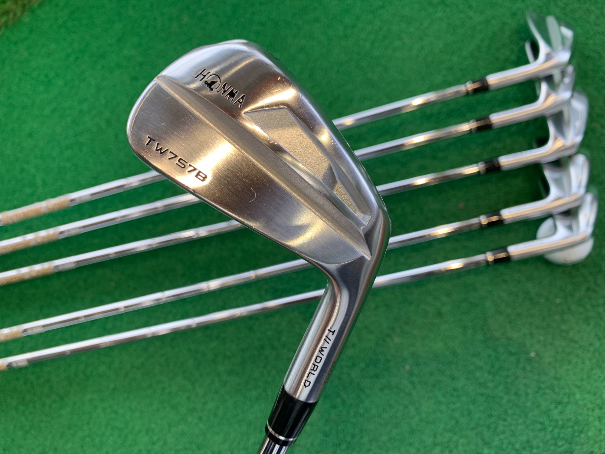 5〜PW】ホンマTW757B / DYNAMIC GOLD 中古ゴルフクラブ】本間ゴルフ