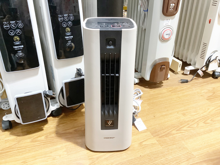 家電買取強化中！！2020年製！SHARP(シャープ) セラミックファンヒーター HK-LS1-C 買取入荷いたしました！ [2022.10. ...